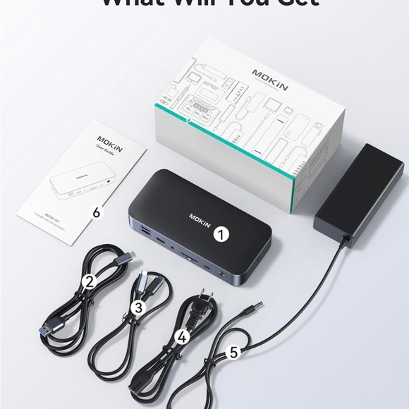 mokin | Computers, Laptops & Parts | Displaylink Laptop Docking Station ...